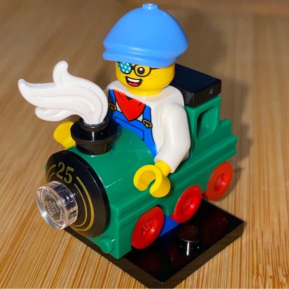 Lego | Toys | Lego Series 25 Cmf Minifigure Train Kid Railroader ...